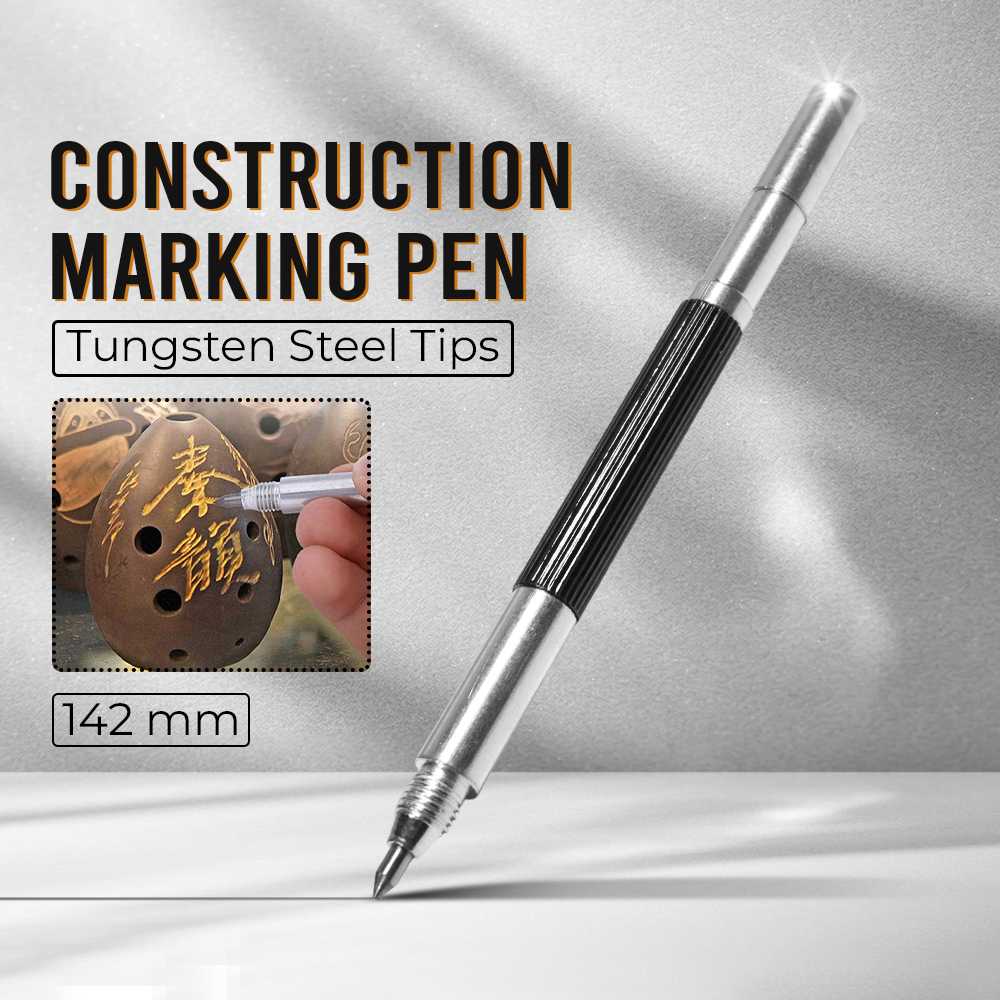 Jual OOTDTY Pena Tungsten Steel Tips Construction Marking Tool
