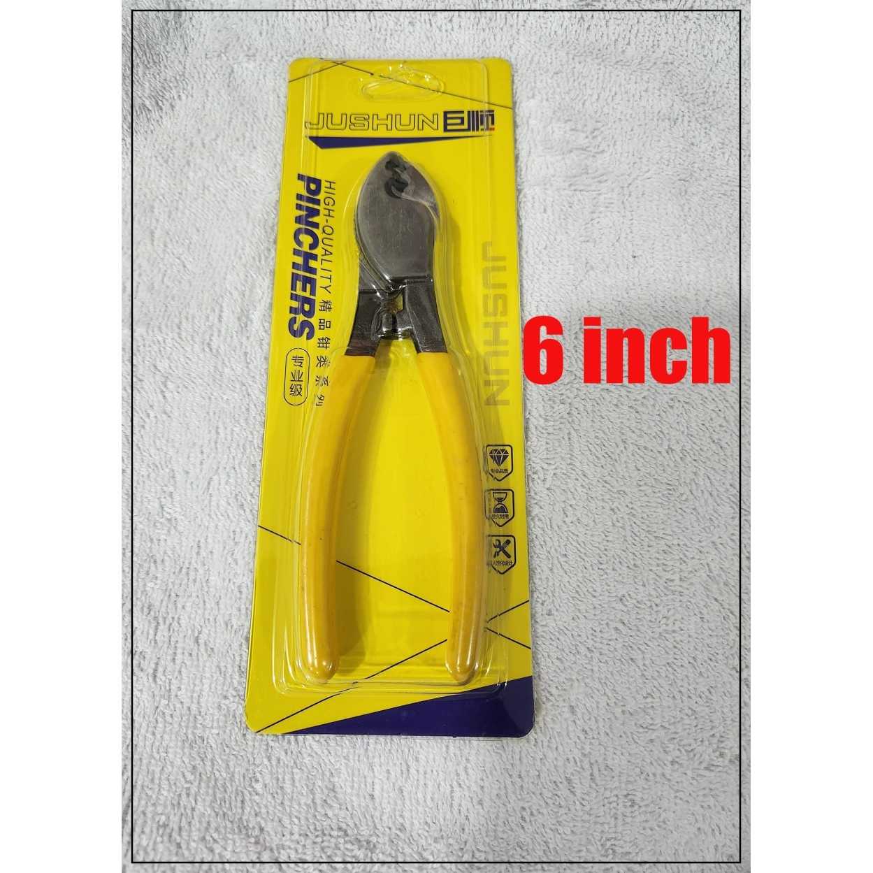 Jual Tang Potong kabel 8" Merk JUSHUN Cable Cutter Wire Cutting