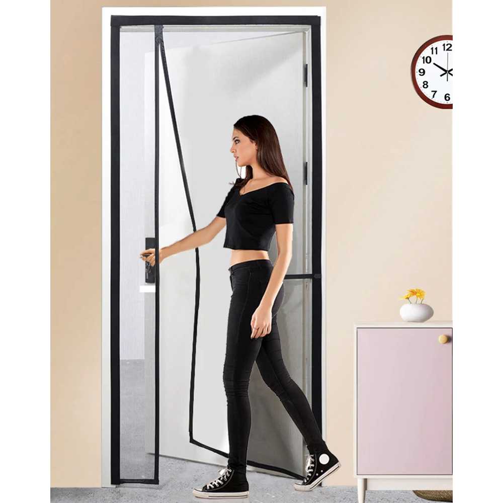 Jual DTGJ Tirai Pintu Anti Nyamuk Kelambu Left Side Magnetic