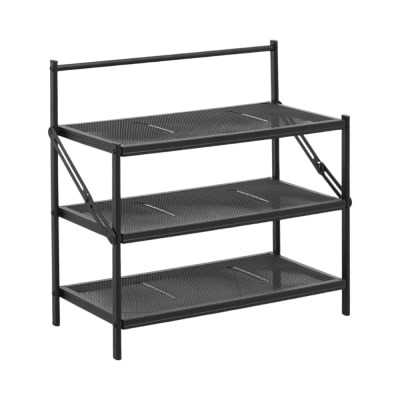 Jual Rak Sepatu Lipat Rak Organiser Sendal Sepatu 3 Tingkat WMO