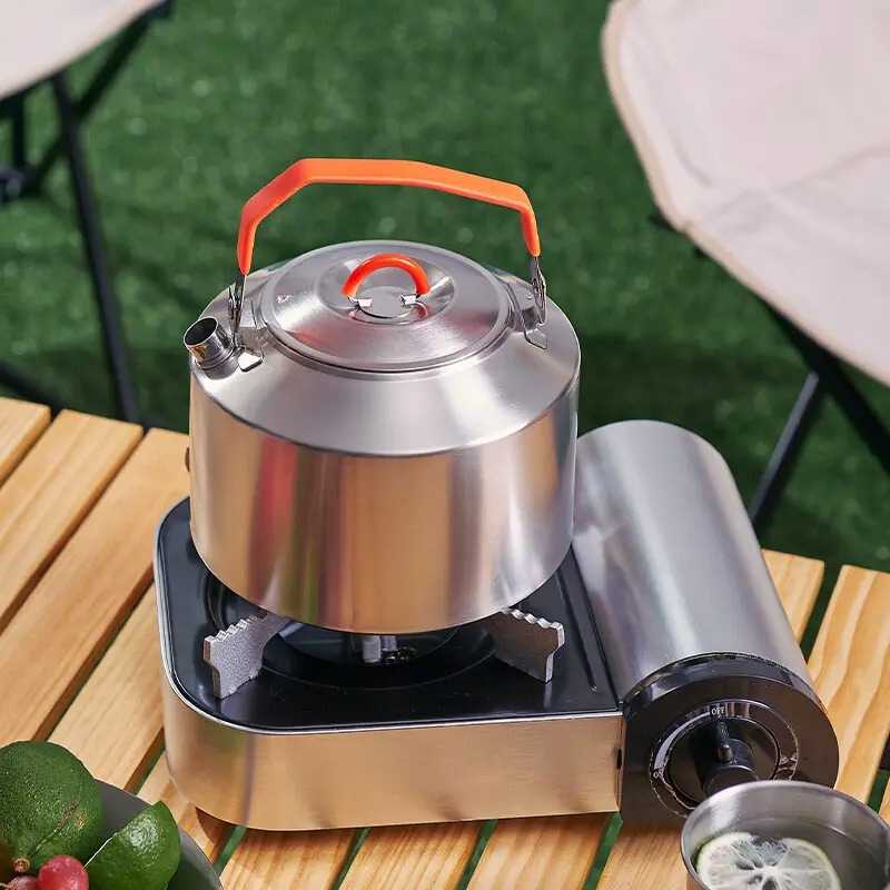 Jual TaffSPORT Teko Camping Outdoor Teapot Kettle Stainless