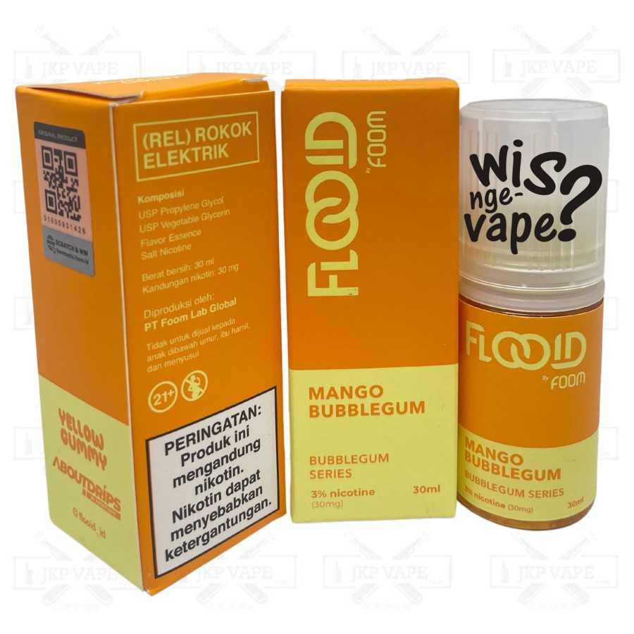 Jual Foom Bubblegum 30ml 30mg - Flooid Salt Liquid by Foom