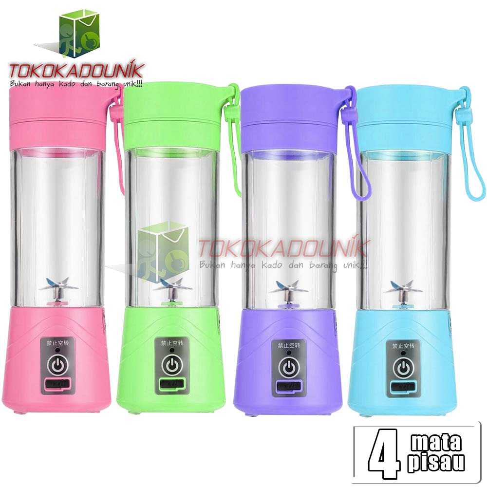 Jual Juice Blender Portable n Rechargeable - warna random