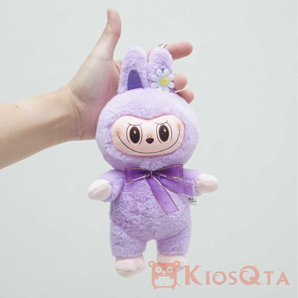 Jual gantungan kunci boneka labubu the monsters exciting macaron