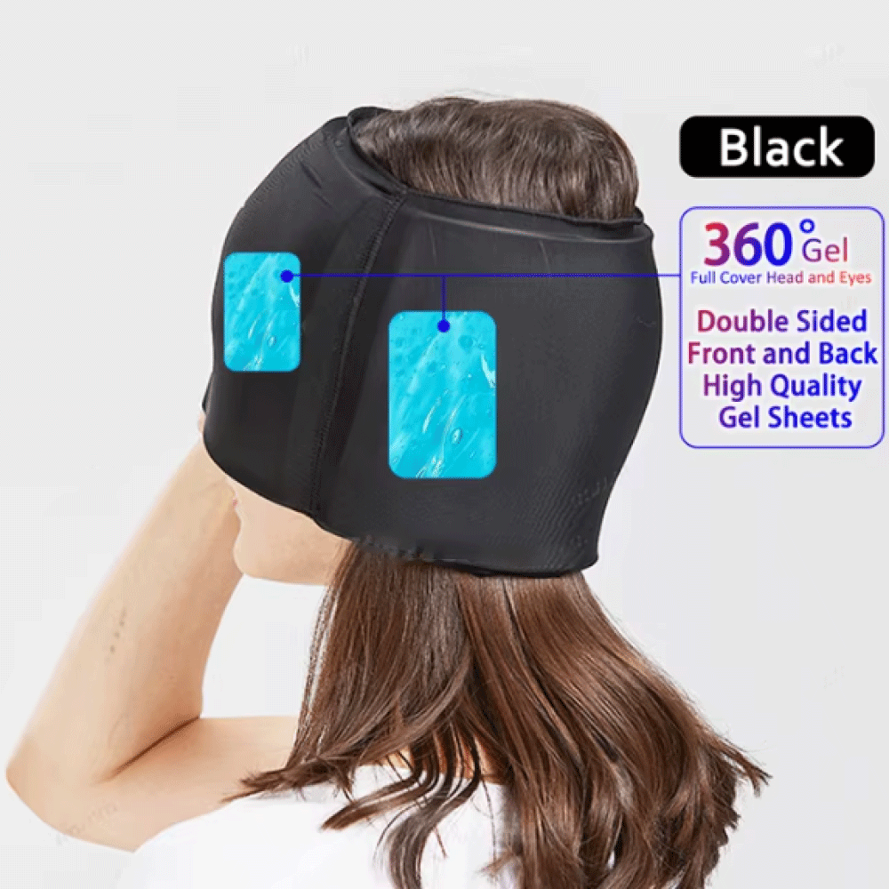 Jual YUKU Kompres Kepala Migrain Gel Ice Pack Cold Migraine Cap