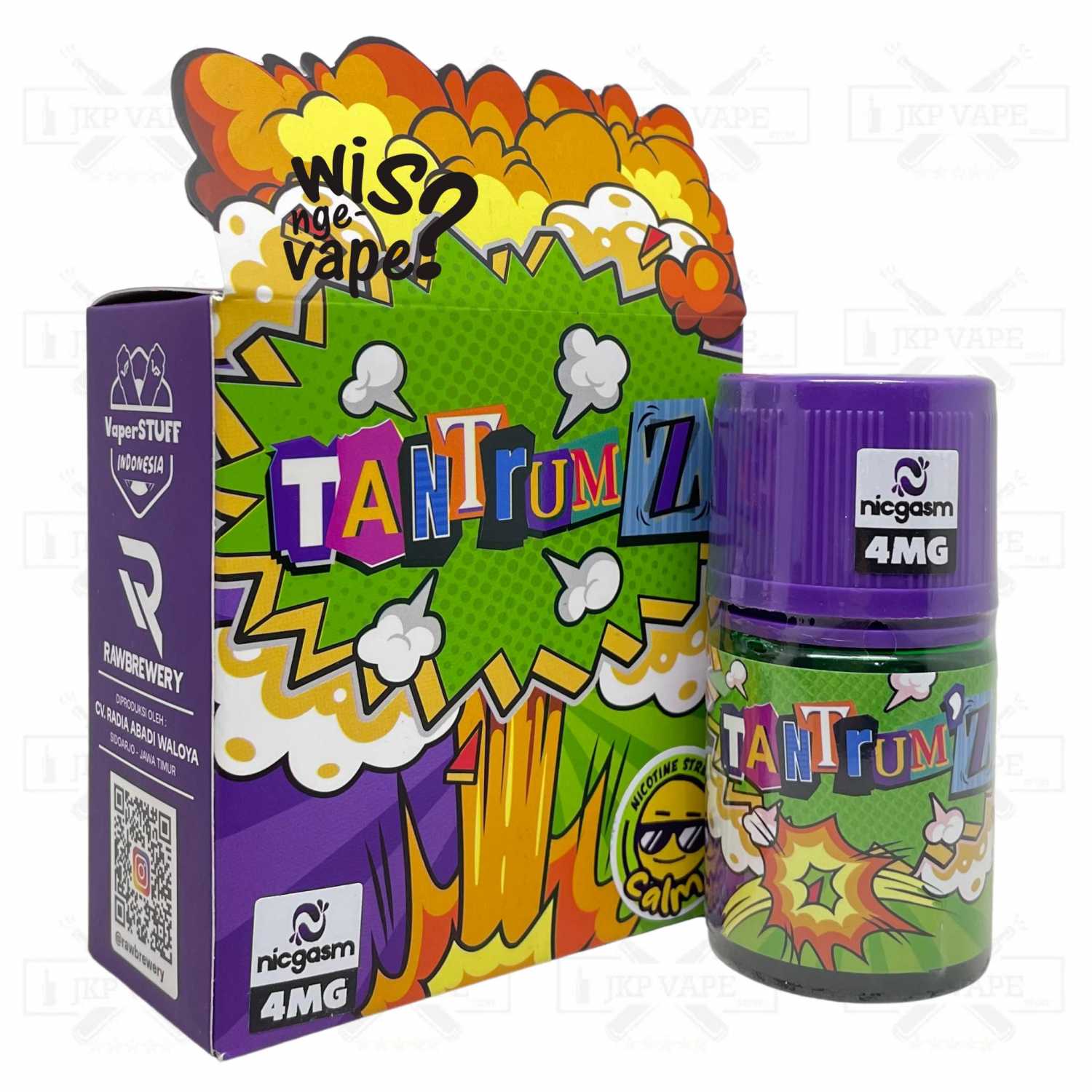 Jual TantrumZ 60ml - Freebase Liquid by RAW x Vaperstuff | Jakmall.com