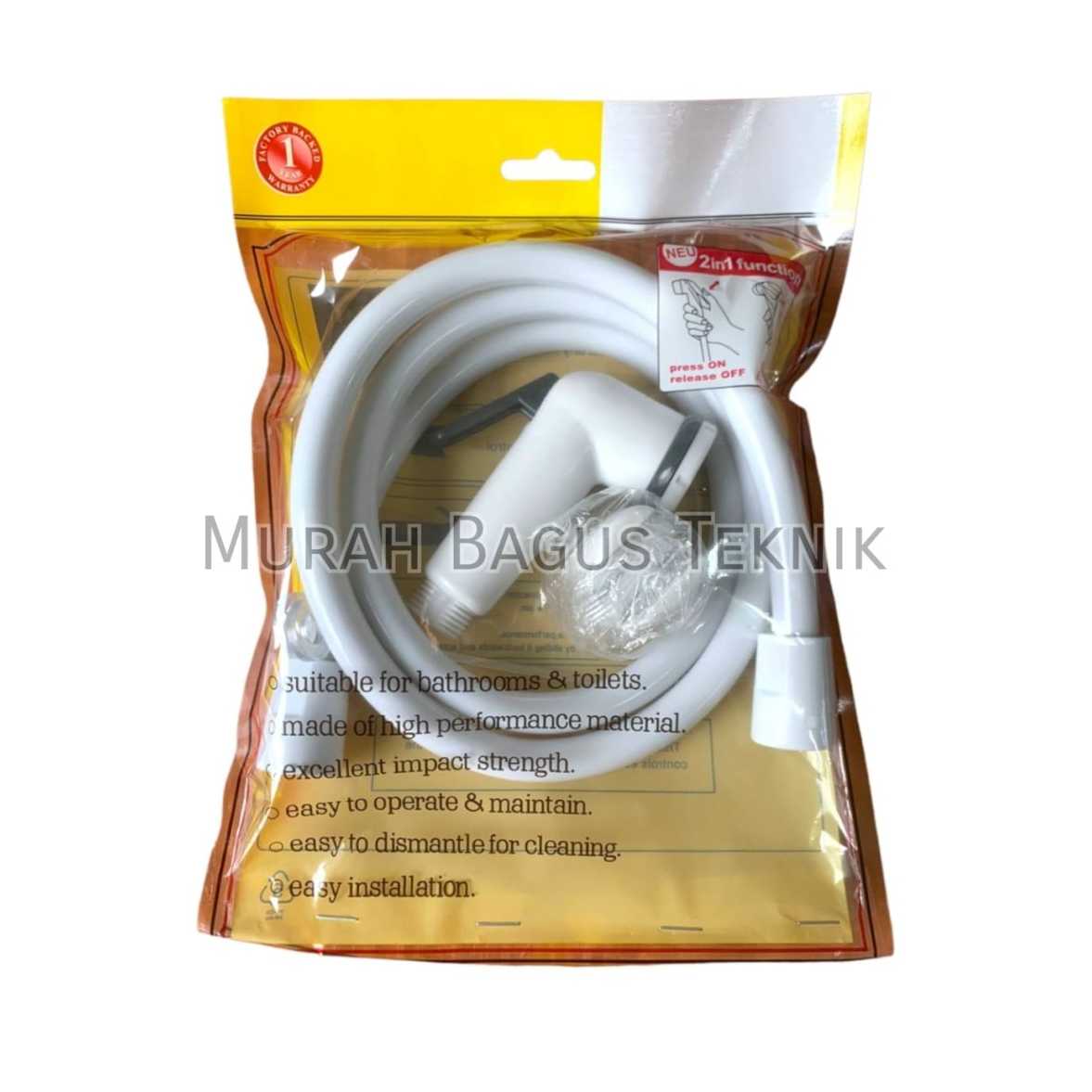 Jual Toilet Shower Jet Washer Spray Bidet Cebok Kloset Closet WC