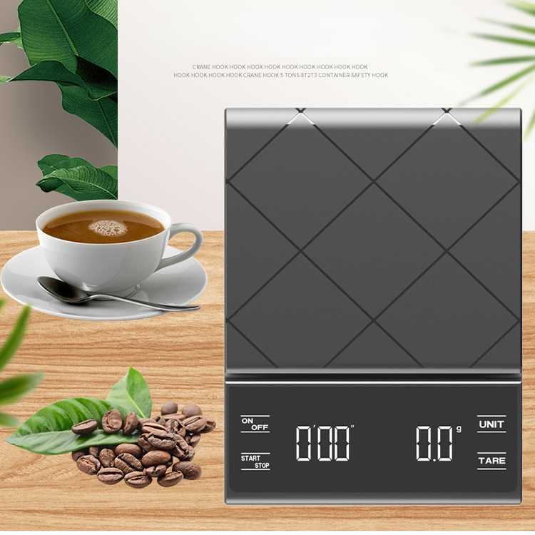 Jual JANEYA Timbangan Kopi Digital Timer Coffee Scale 3kg 0.1g