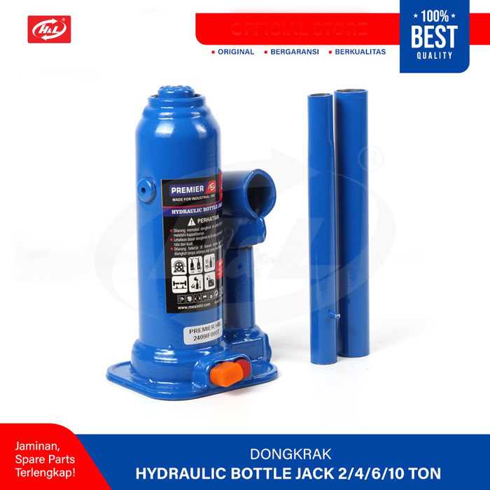 Jual HL Premier Hydraulic Bottle Jack Dongkrak Botol Hidrolik