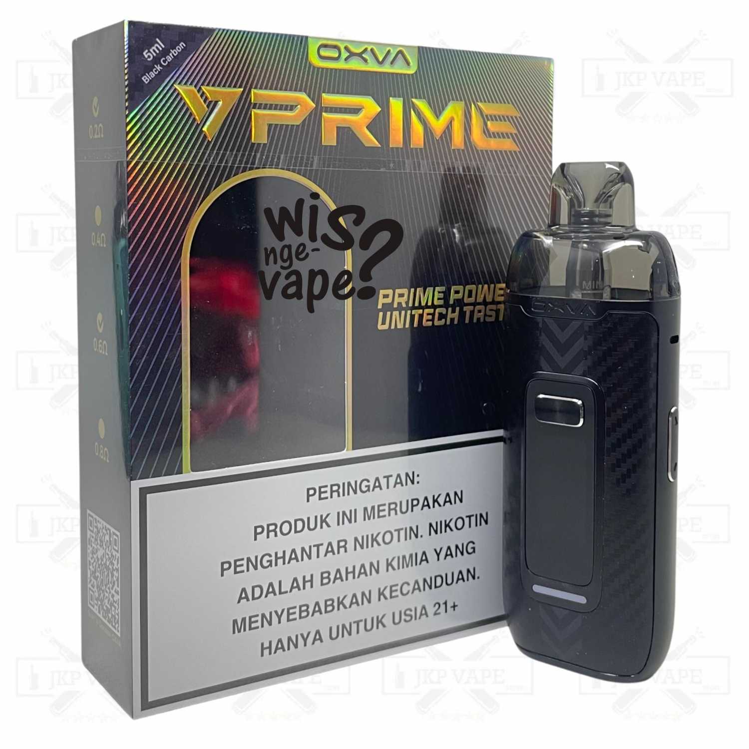 Jual Oxva Vprime 60W 2600mAh - Pod Kit Authentic by Oxva V Prime