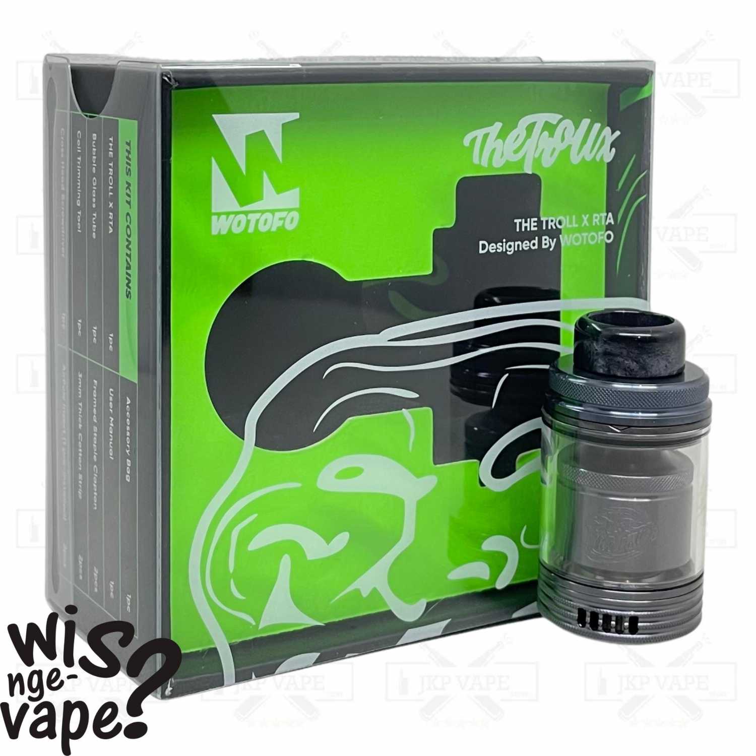 Jual The Troll X RTA 24mm - Authentic by Wotofo | Jakmall.com