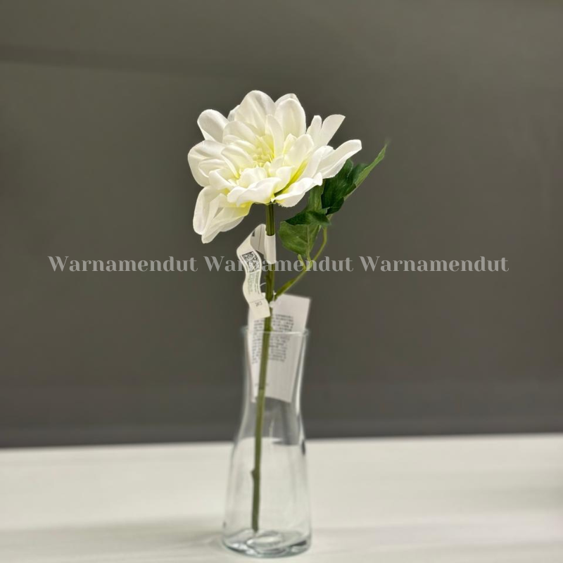 Jual Bunga Artificial Dahlia Dekorasi Ruangan Hiasan Bucket 30cm