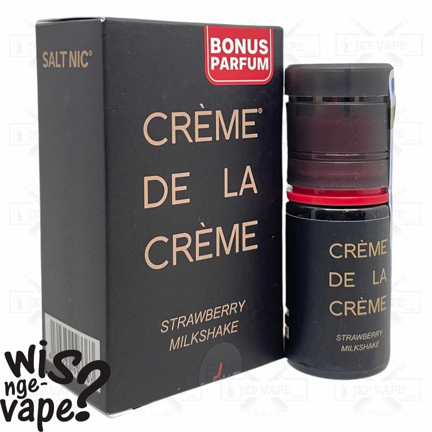 Jual Creme De La Creme 30ml 30mg - Salt Liquid by EJM | Jakmall.com