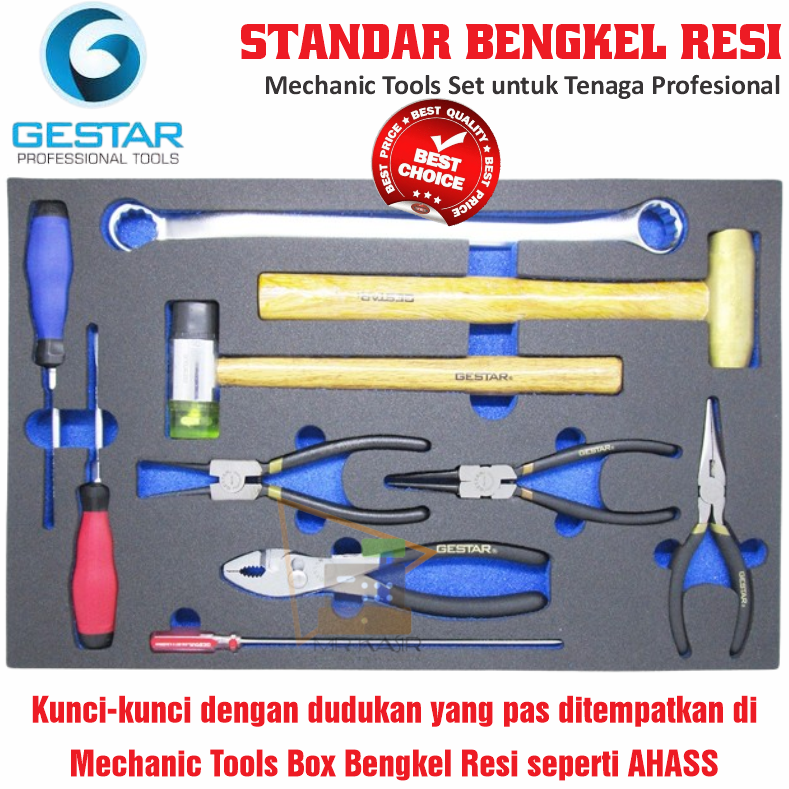 Jual Crossman-Gestar Mechanic Truster - Toolset 52 Pcs Standar