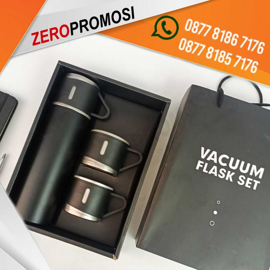 Jual Souvenir Set Tumbler Thermos Vacuum Flask Gift Box Hampers
