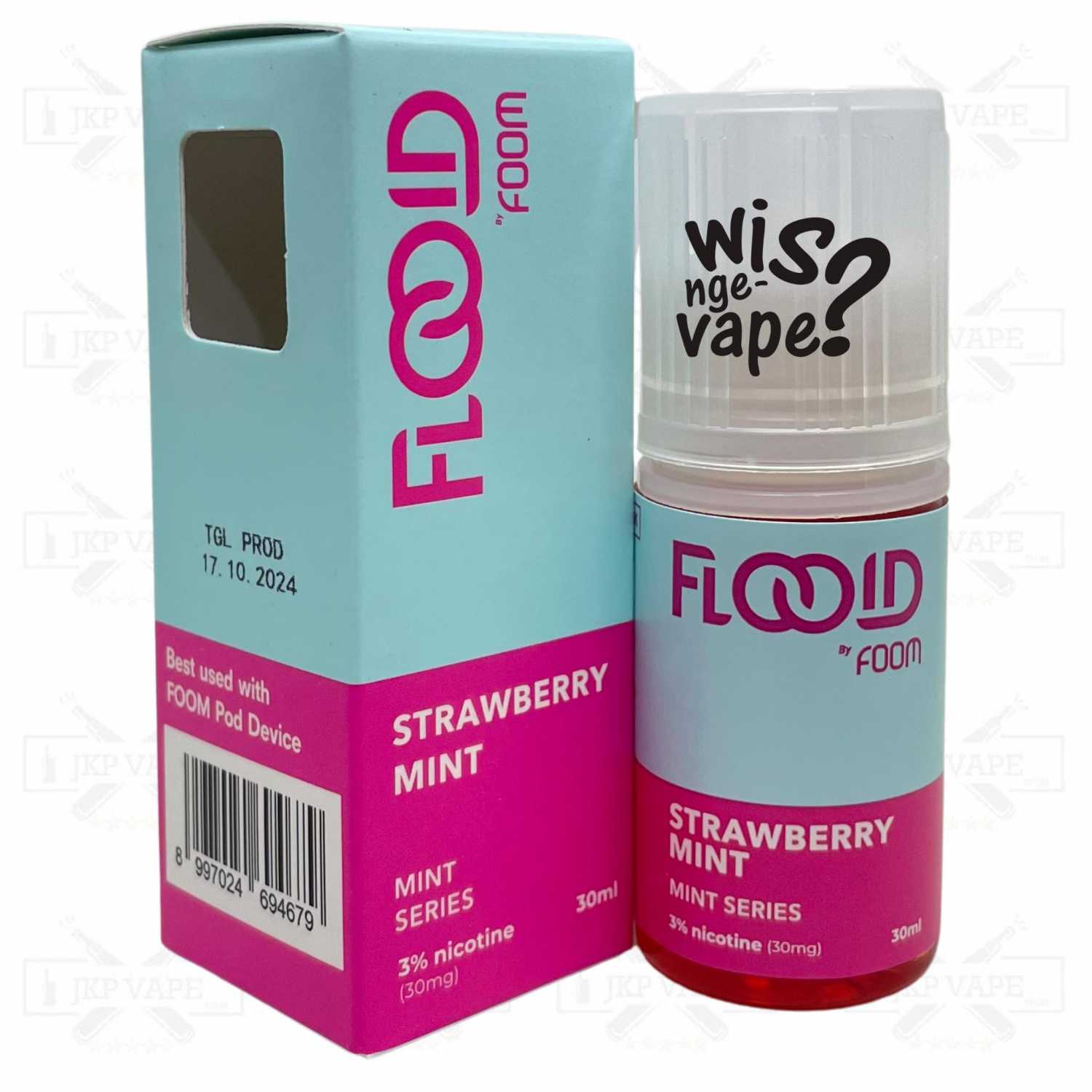 Jual Foom Mint Series 30ml 30mg - Salt Liquid by Flooid x Foom