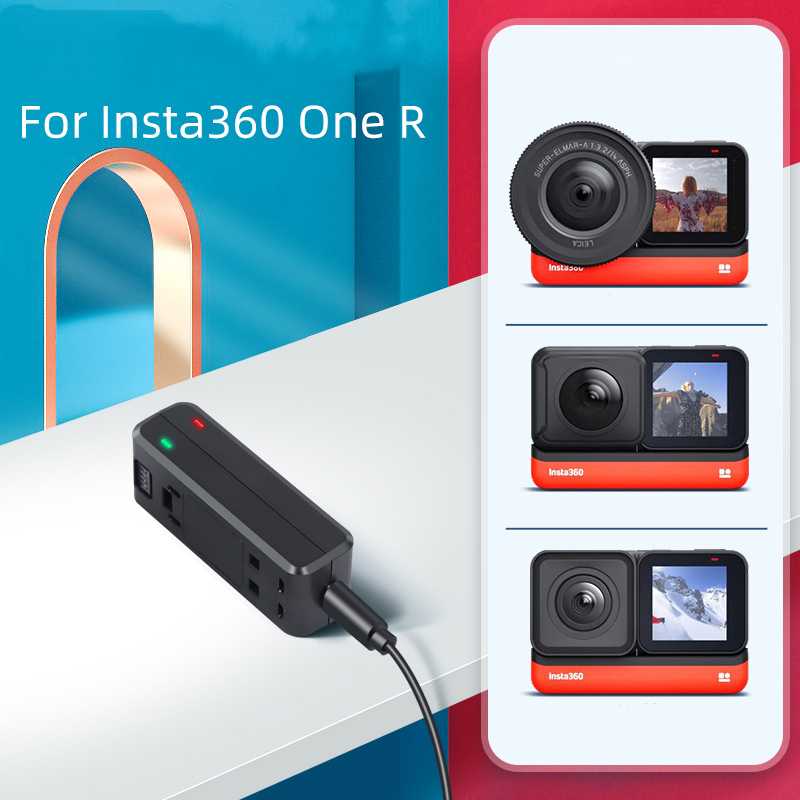 Jual SOSOYO Charger Baterai Kamera Insta360 One R/RS Dual Sided