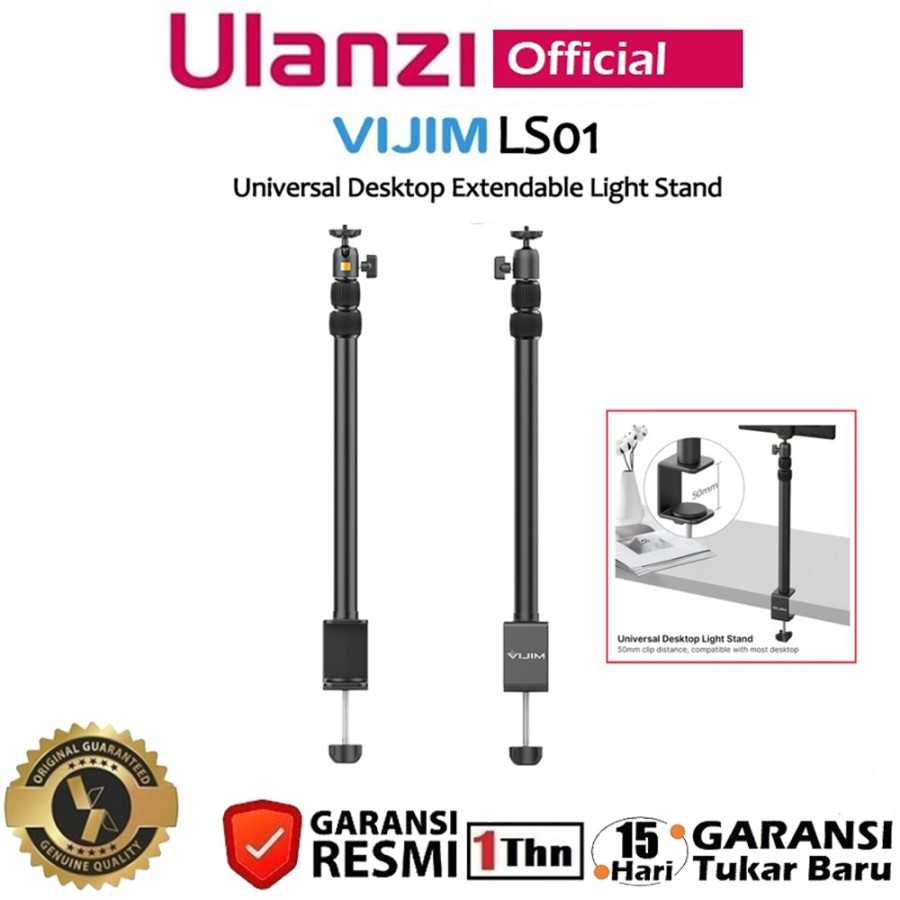 Jual Ulanzi Vijim LS01 Desktop Extendable Light Stand with Table