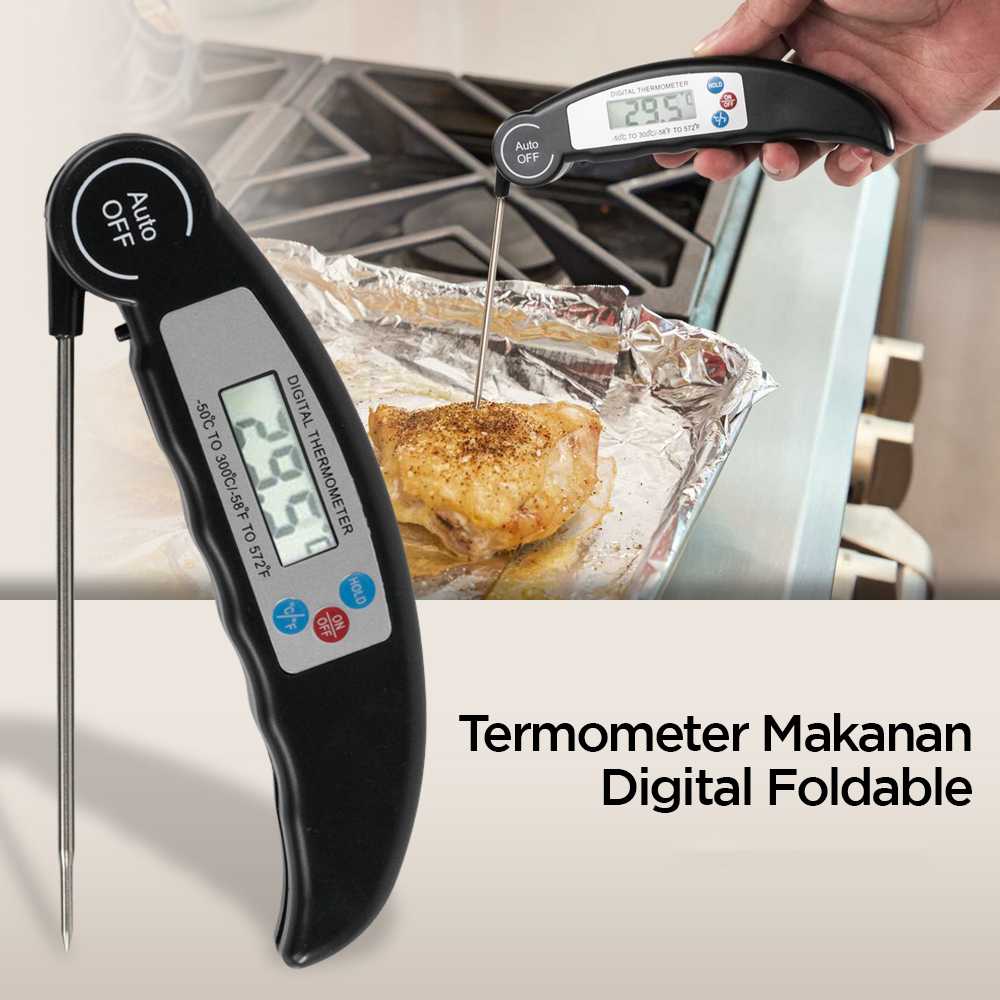 Jual Anpro Termometer Makanan Digital Daging Kopi Susu Foldable