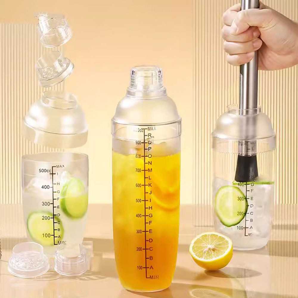 Jual GIANXI Cocktail Shaker Set 7in1 Cobbler Cup Bartender Tool