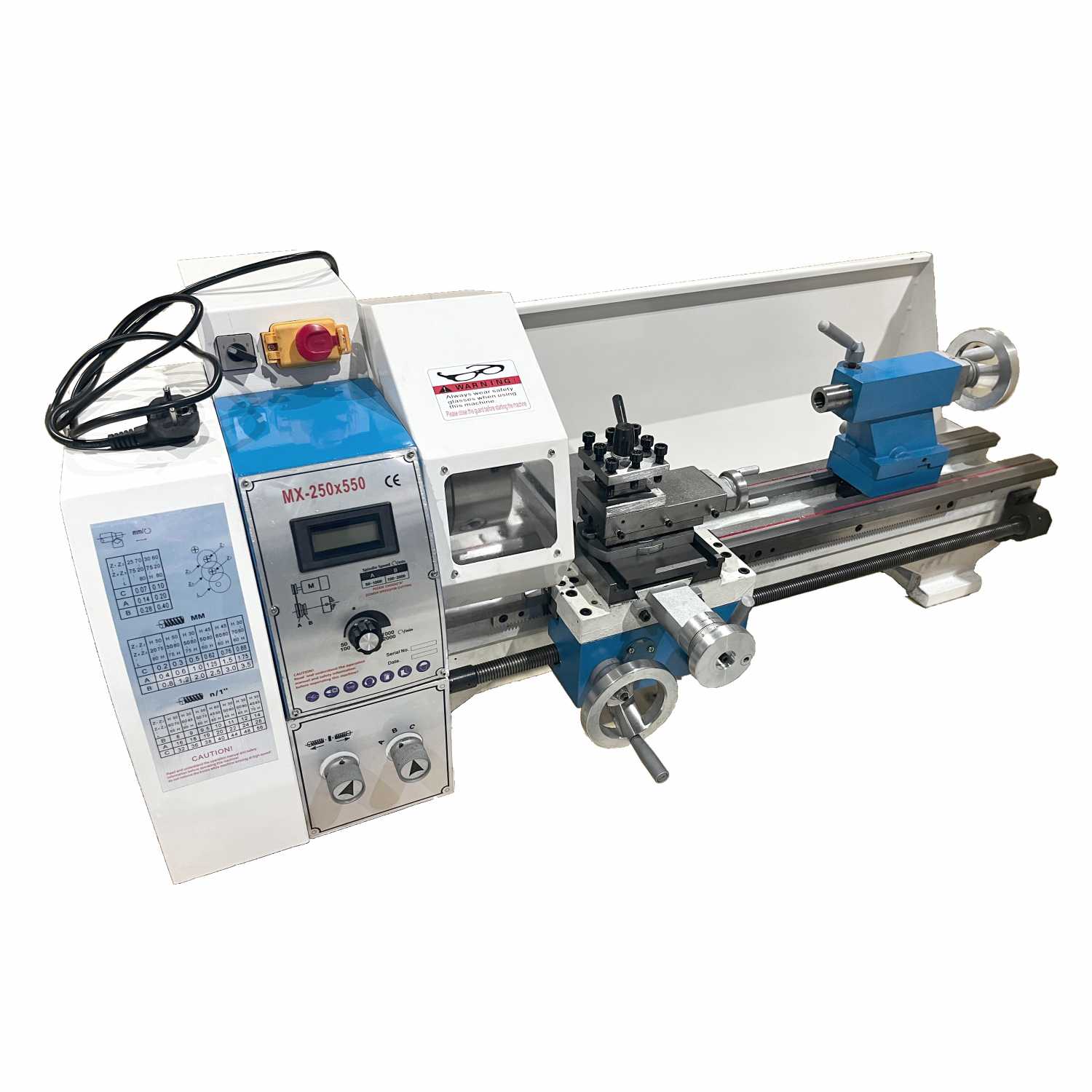 Jual HOTOMIC Mesin Bubut Mini Lathe Wood Metalworking 550mm 750W