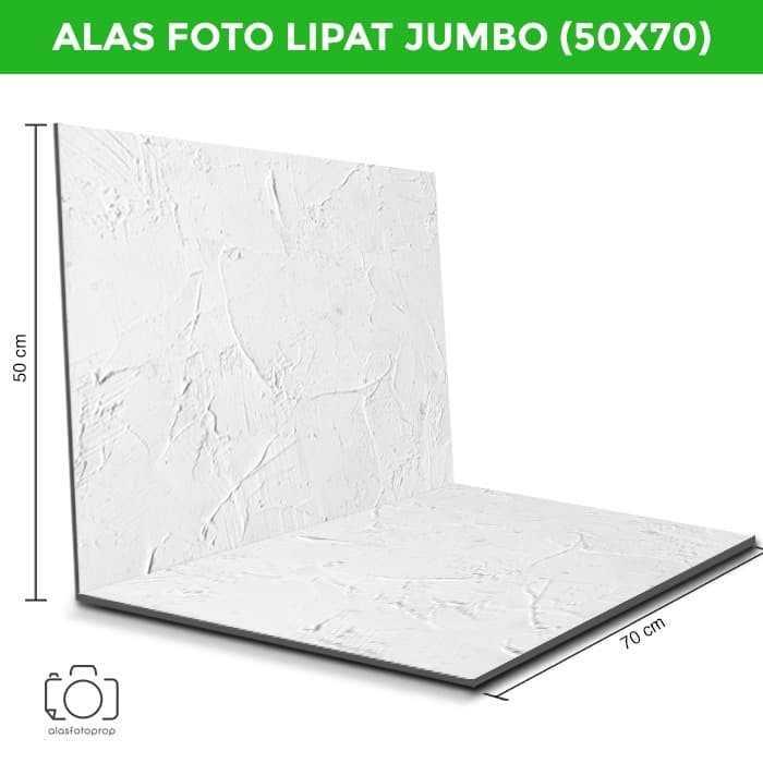 Jual Alas Foto Lipat Jumbo 70x50 cm / Background Foto Produk