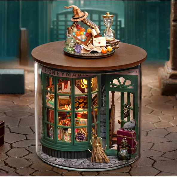 Jual Dream Bottle Series Magic Shop Miniatur 3D Wooden Handmade