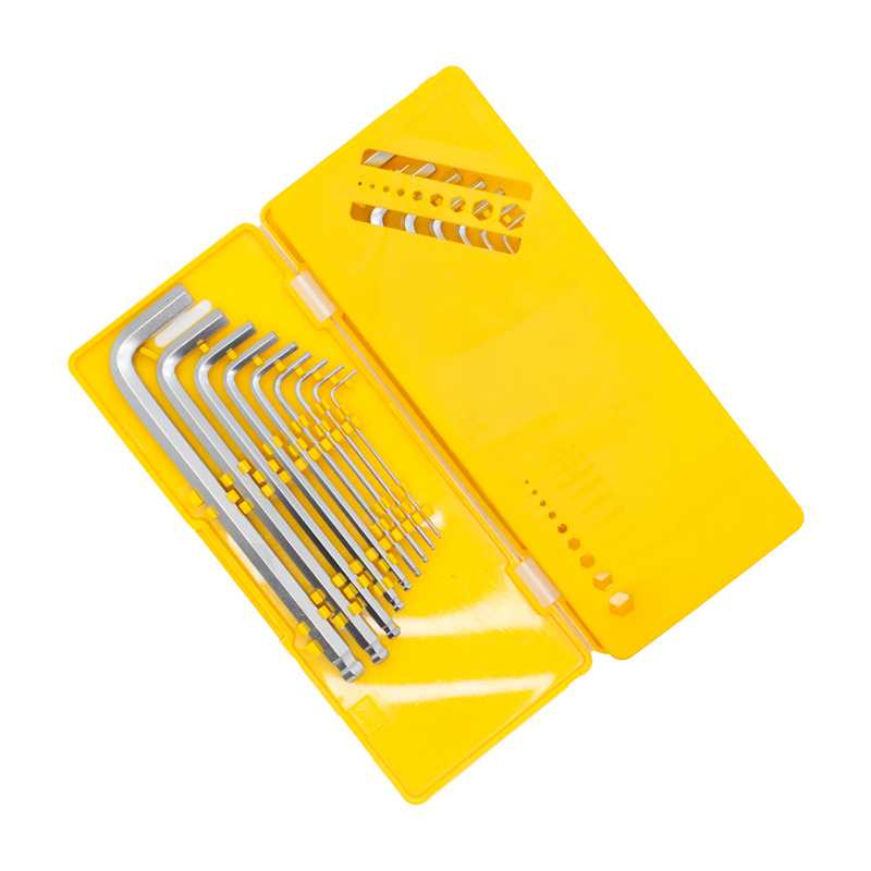 Jual AOTONG Set Kunci L Hexagonal Wrench Hex Key Tools CR-V 9