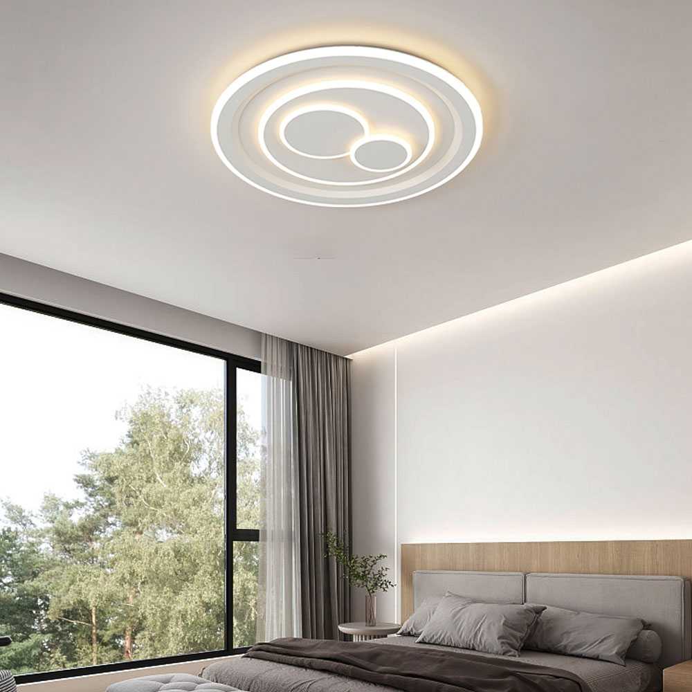 Jual IBNUNU Lampu LED Plafon Modern Ceiling Dimmable 3 Color 72W