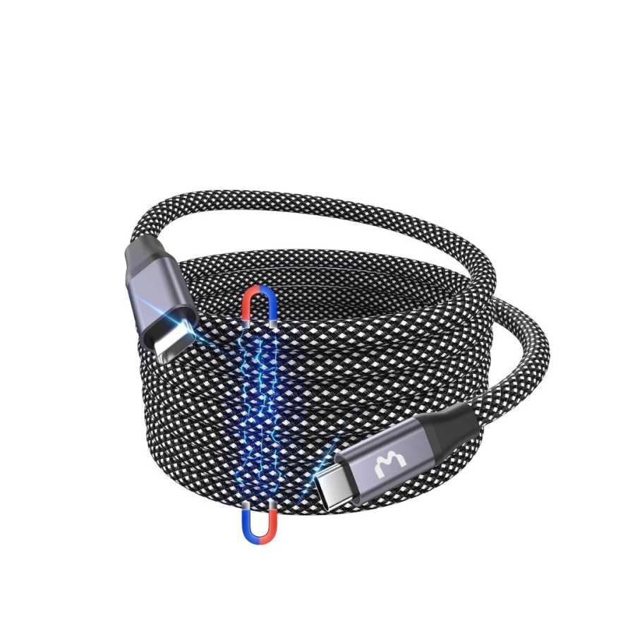Jual Mediatech Kabel data 60W Type C to Type C Magnetic Cable