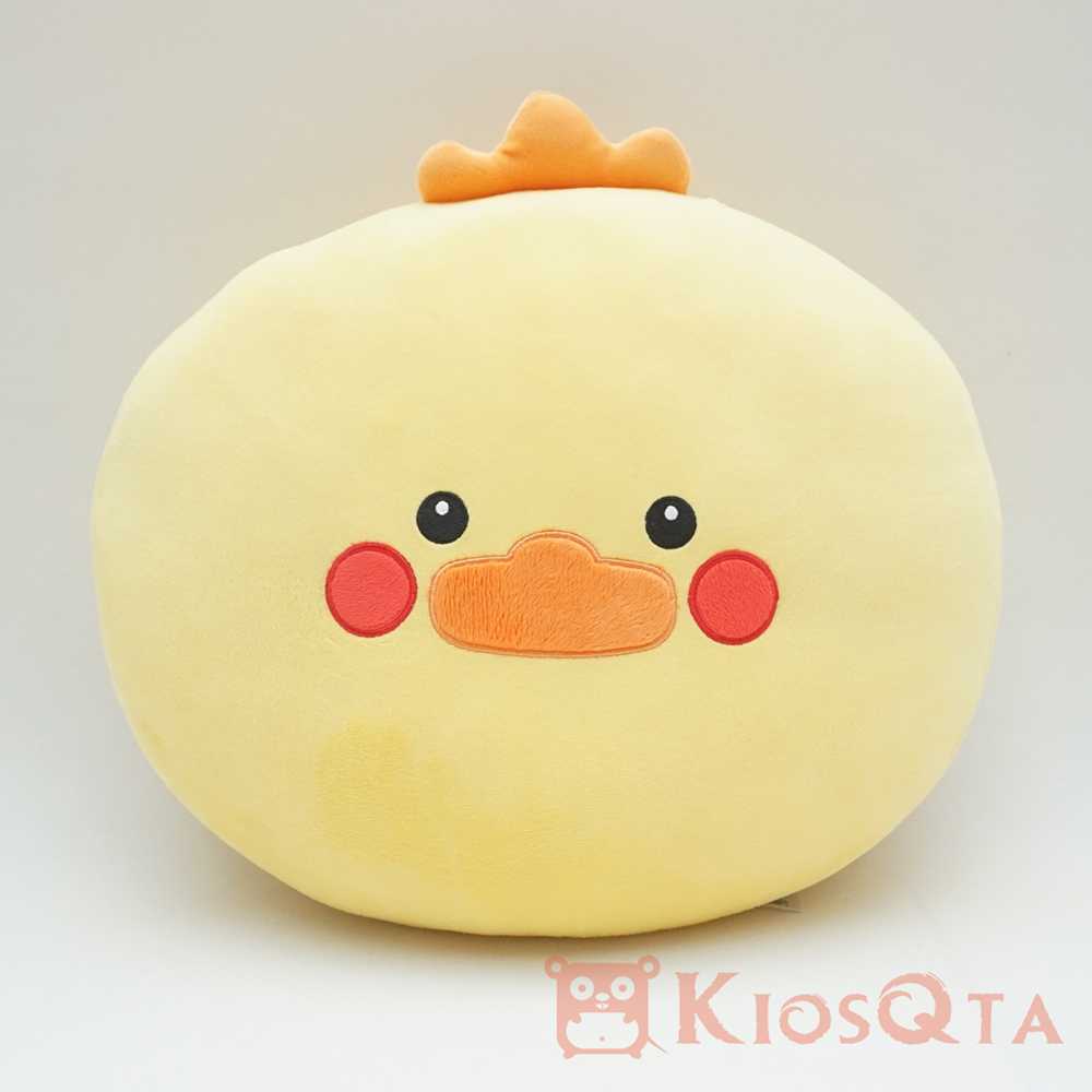 Jual bantal ayam kuning yellow chicken bulat medium | Jakmall.com