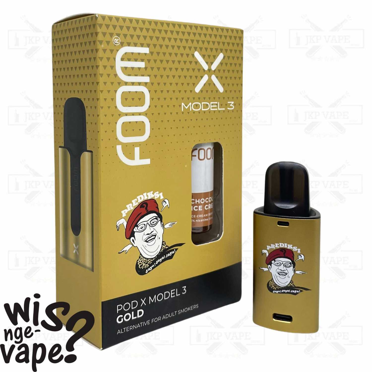 Jual Foom X Model 3 - Pod Bundling Liquid 15ml Foom | Jakmall.com