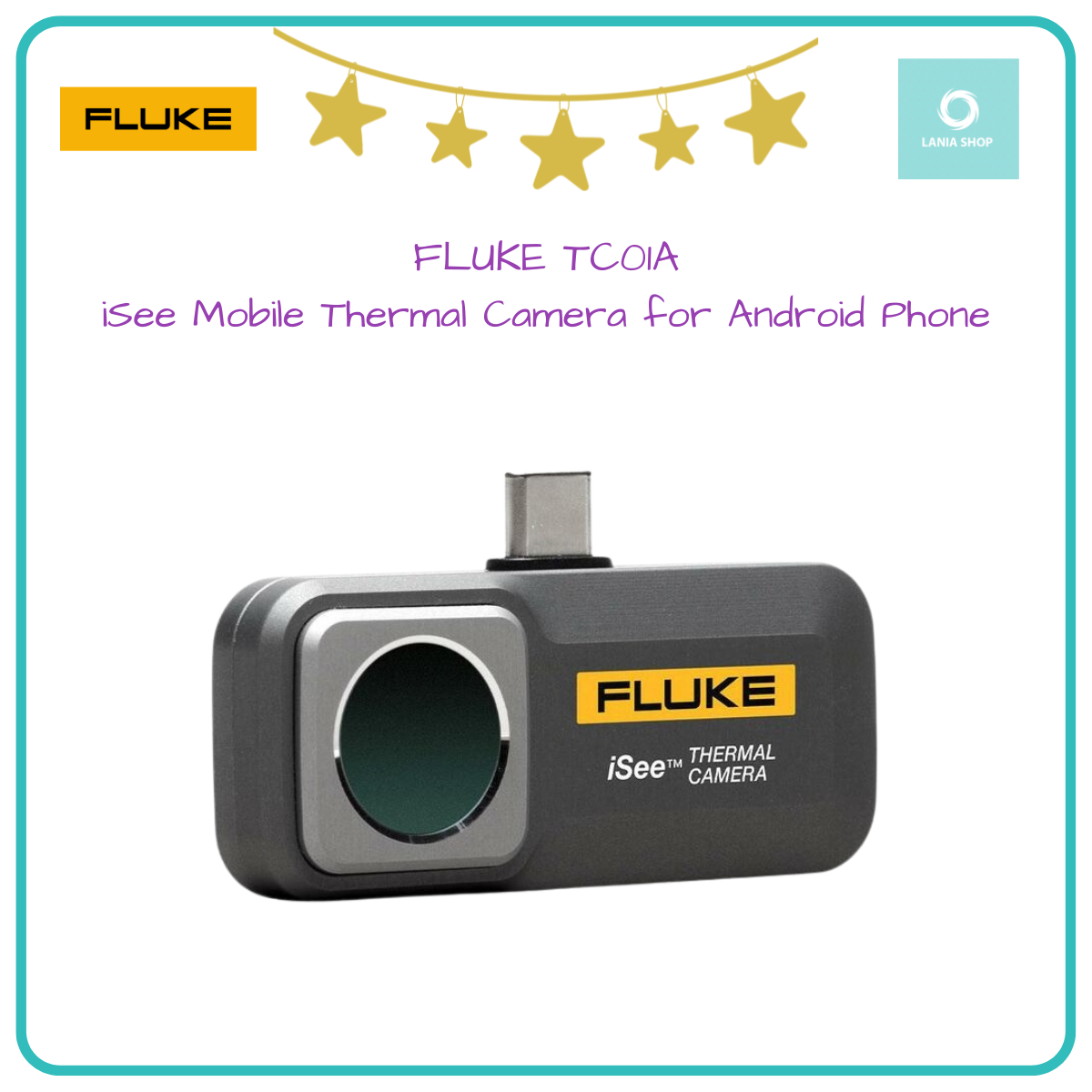 Jual FLUKE TC01A - iSee Mobile Thermal Camera for Android Phone