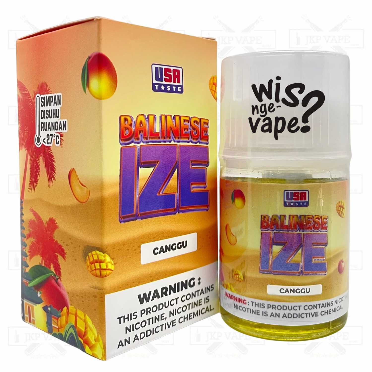 Jual Balinese Ize 60ml - Freebase Liquid by USA Taste | Jakmall.com