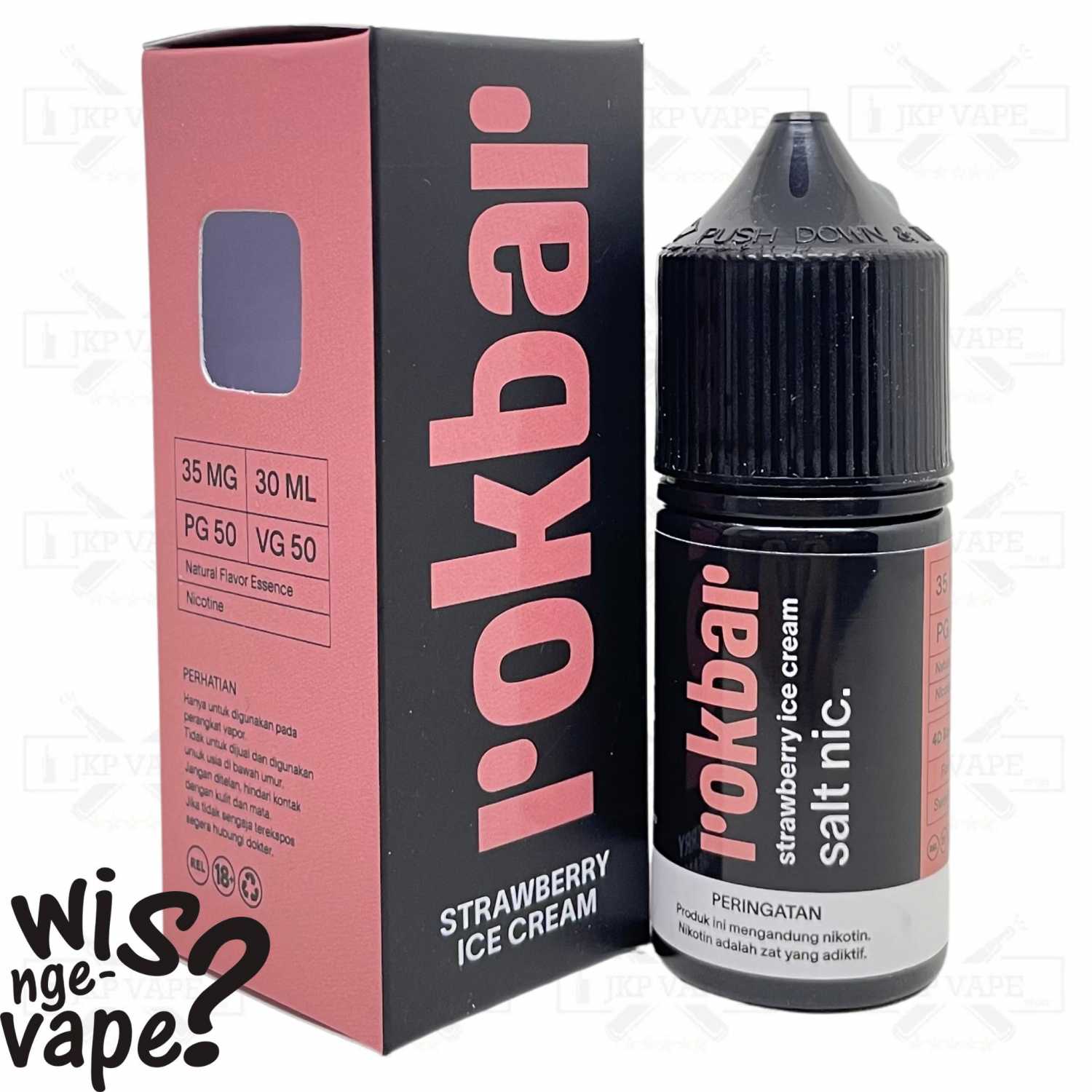 Jual Rokbar Salt 30ml 35mg - Saltnic Liquid | Jakmall.com