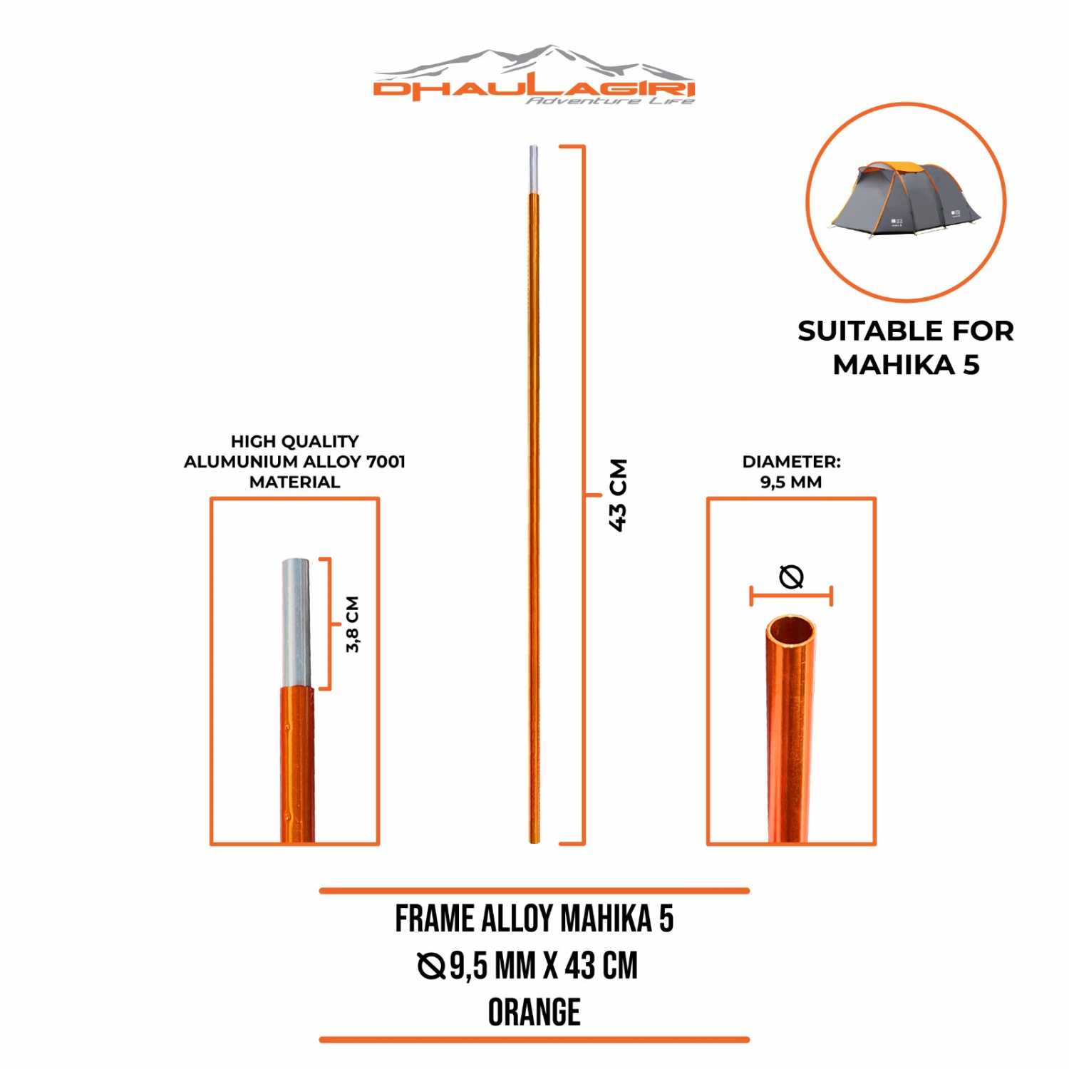 Jual Frame Alloy Tenda Mahika 5 / Frame Tenda Saja | Jakmall.com