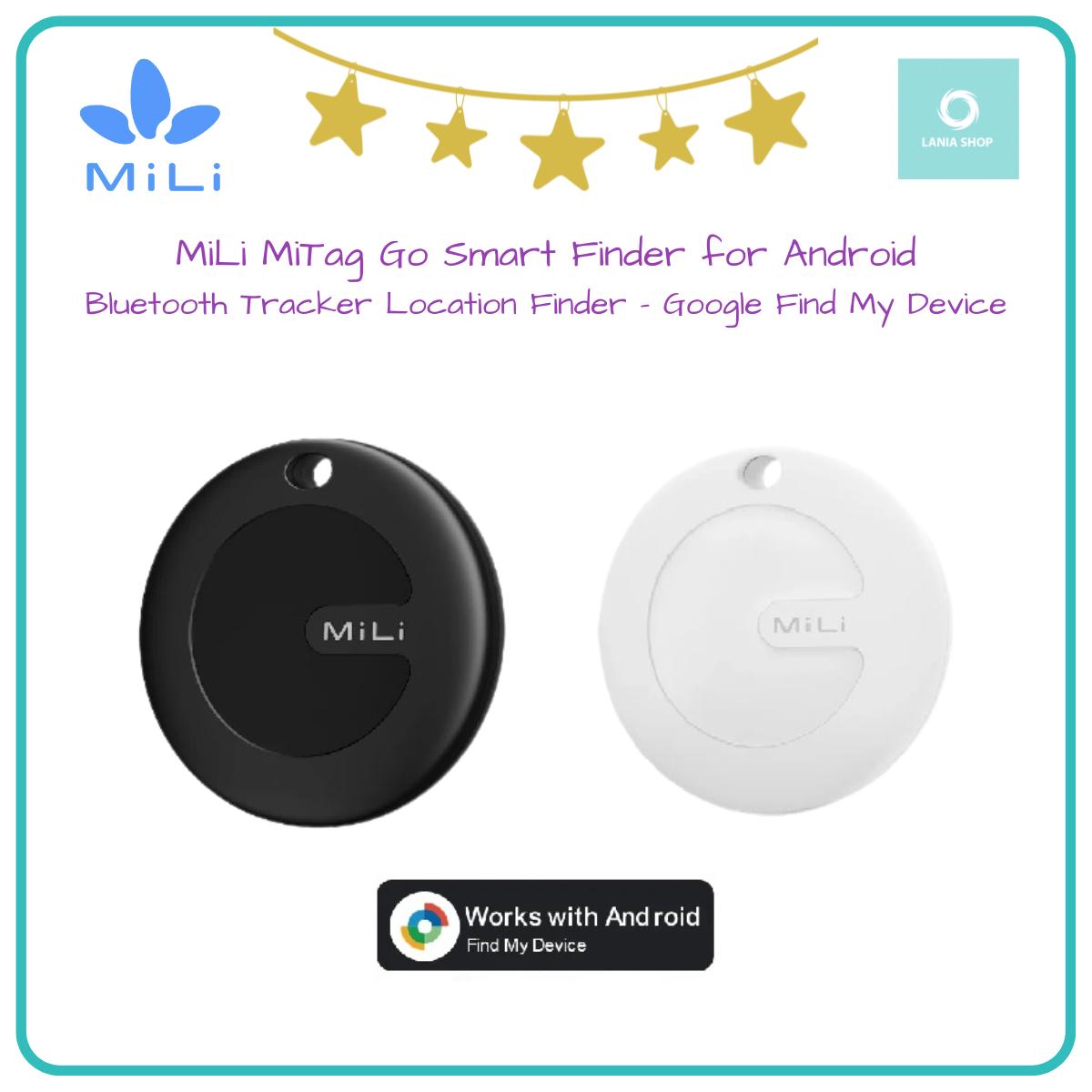 Jual MiLi MiTag Go Smart Finder for Android - Bluetooth Tracker