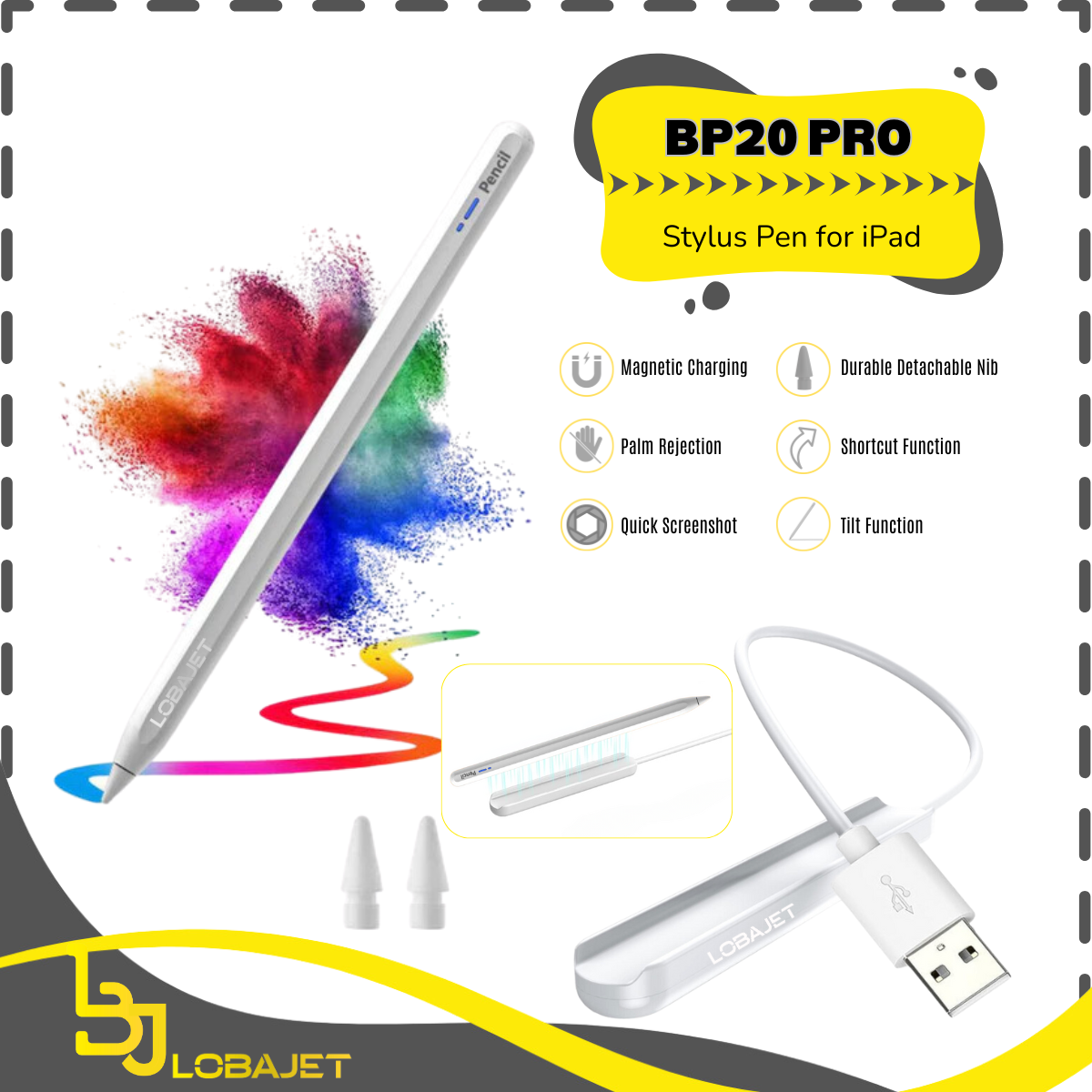Jual LOBAJET BP20 PRO - Stylus Pen for iPad | Jakmall.com