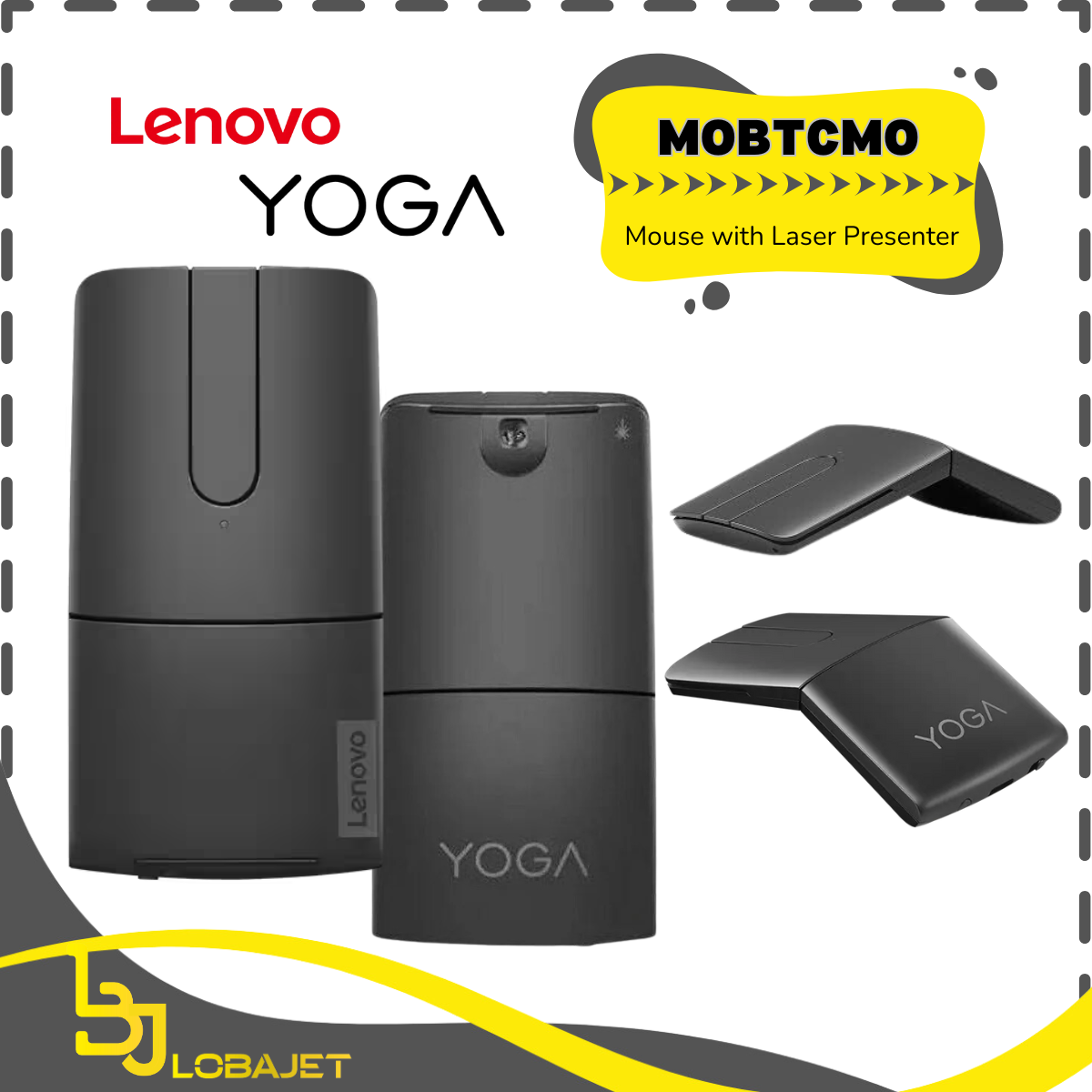 Jual LENOVO YOGA Mouse with Laser Presenter - MOBTCMO | Jakmall.com