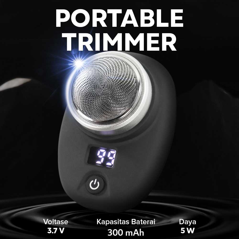 Jual MYDOO Alat Cukur Kumis Elektrik Mini Portable Trimmer