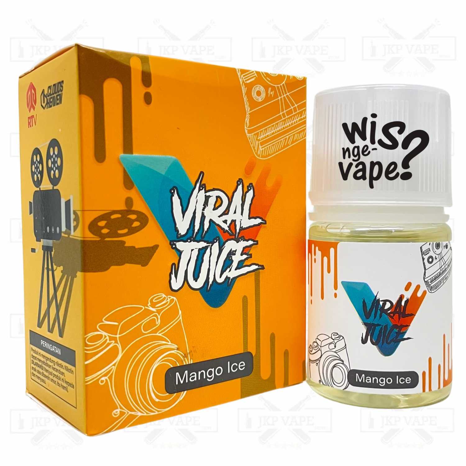 Jual Viral Juice 60ml - Freebase Liquid by RTV x Clouds Heaven