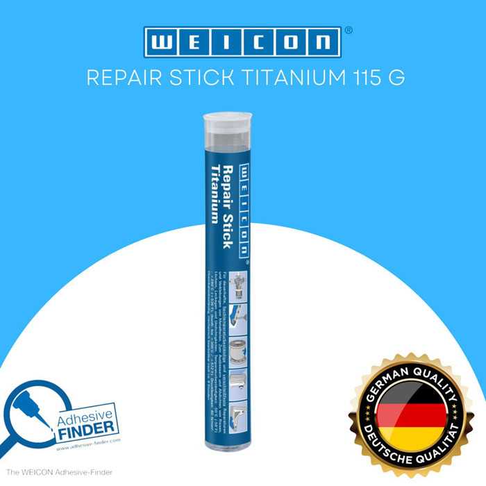 Jual Weicon Repair Stick Titanium 115g Perbaikan Tangki Pipa