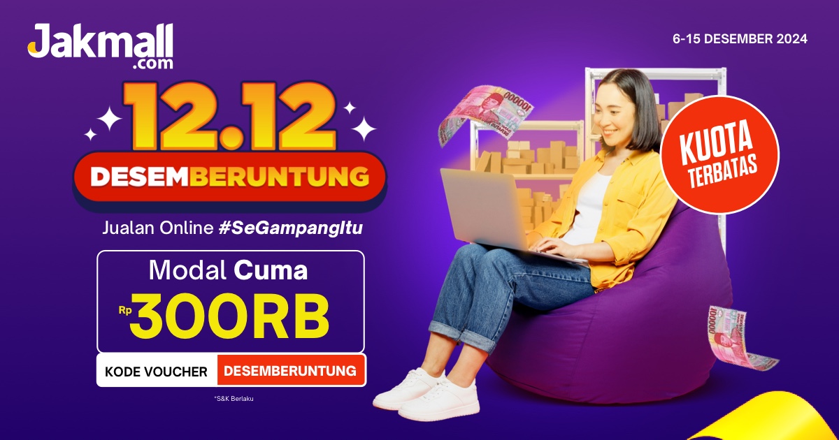 12.12 DESEMBERUNTUNG | Jakmall.com