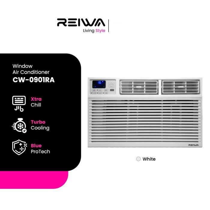 Jual Reiwa CW-0901RA Air Conditioner 1 PK AC Window | Jakmall.com