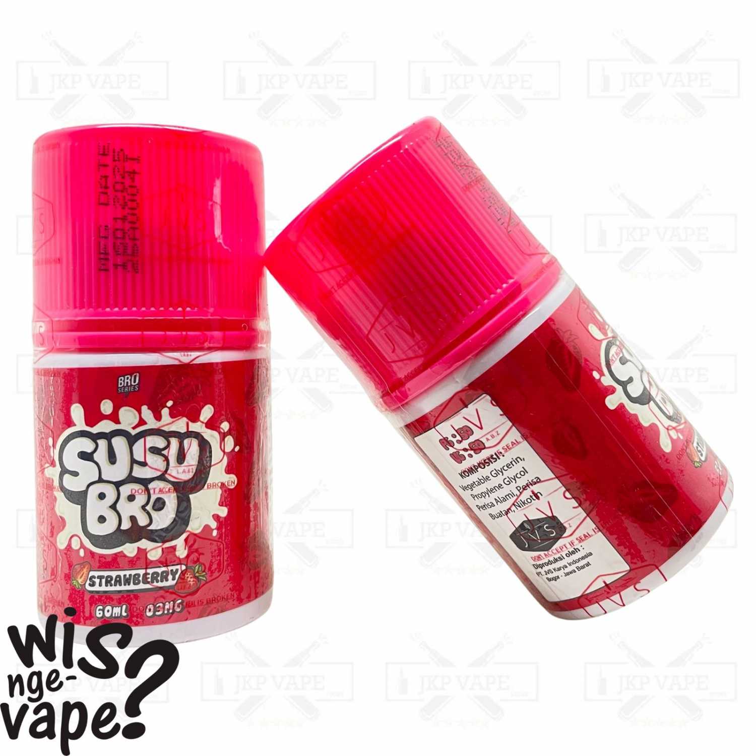 Jual Susu Bro 60ml - Freebase Liquid by JVS | Jakmall.com