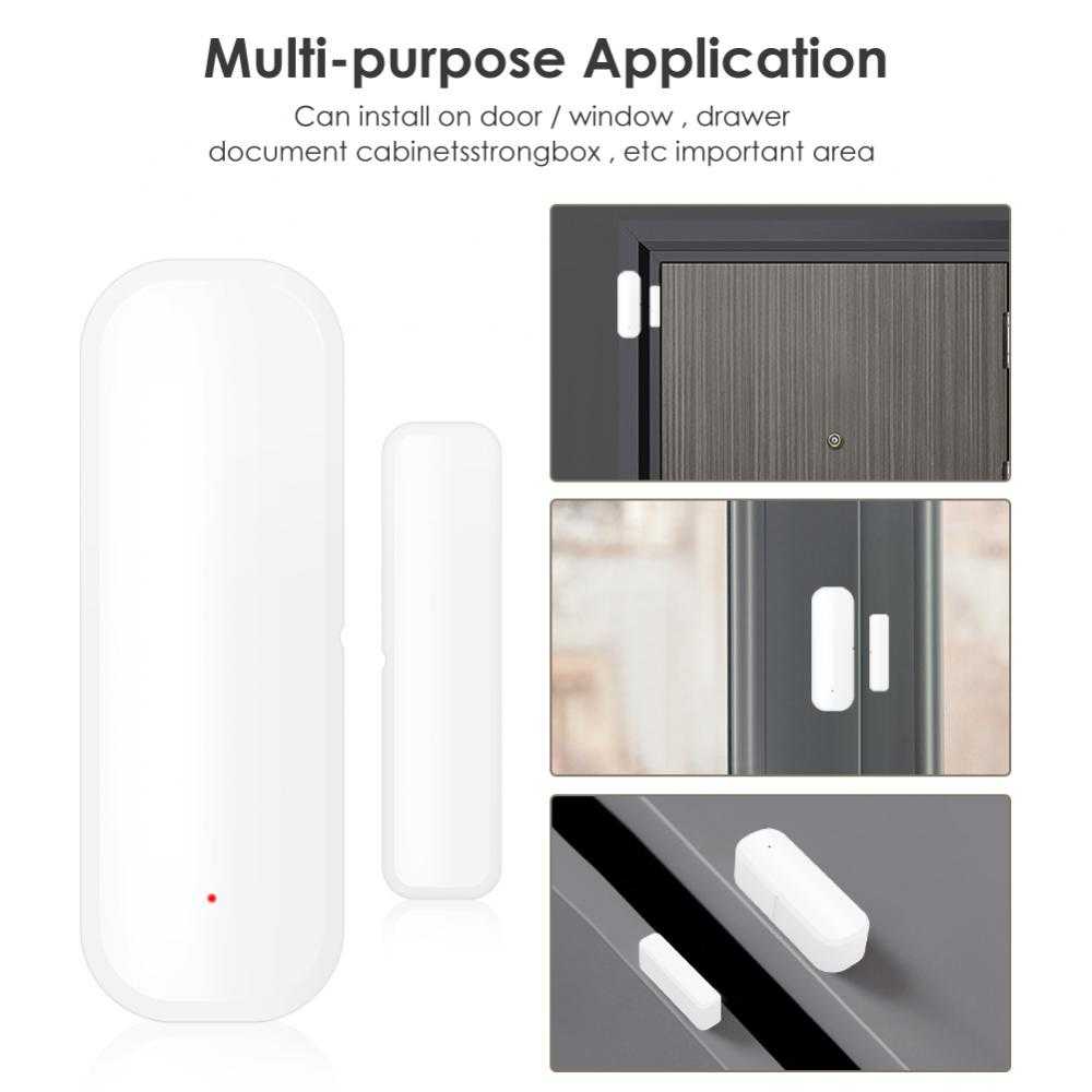 Jual Aubess Sensor Pintu Jendela WiFi Tuya Smart Wireless