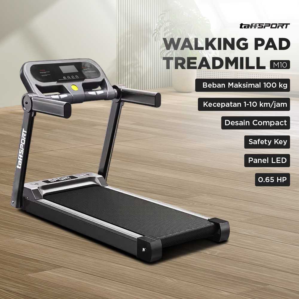 Jual TaffSPORT Treadmill Elektrik Alat Fitness Gym Treadmill