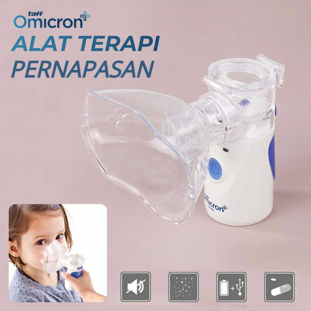 Jual TaffOmicron Alat Terapi Pernapasan Asma Inhale Nebulizer