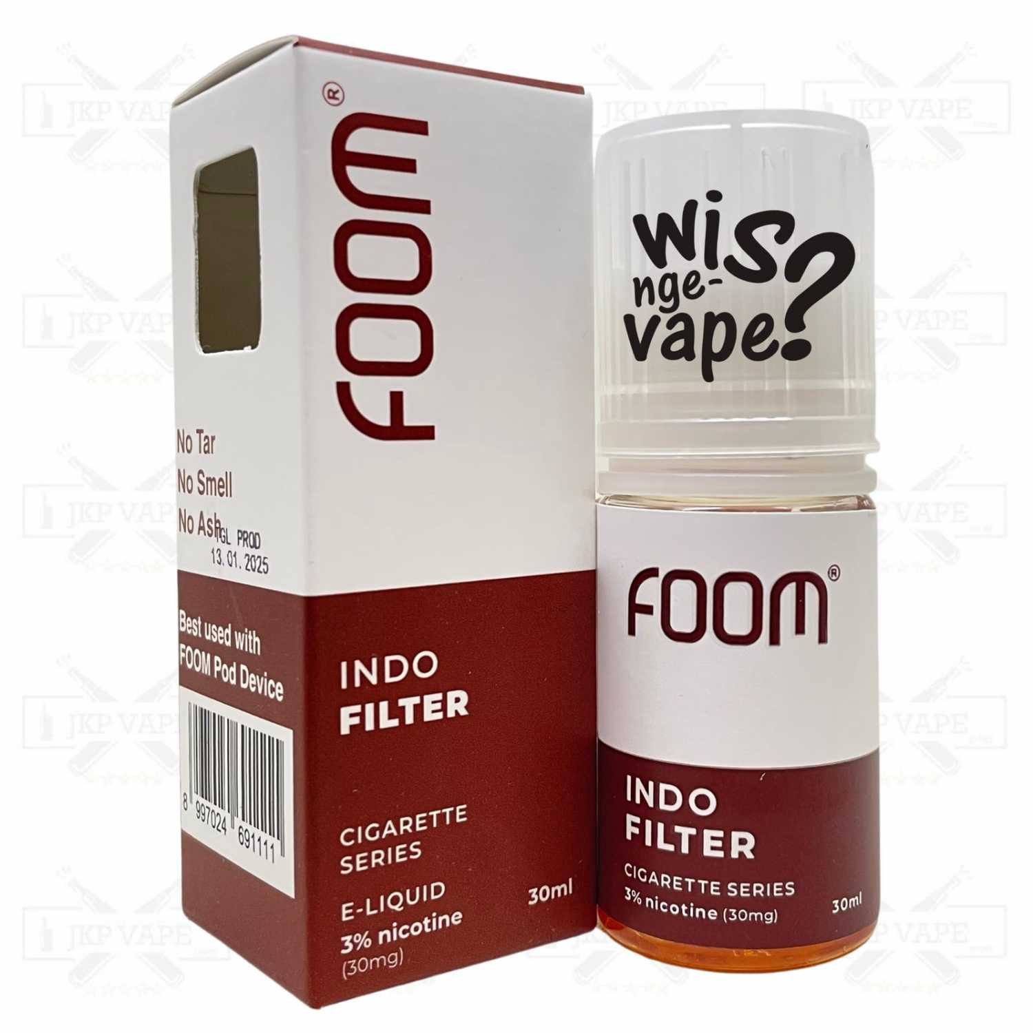 Jual Foom Indo Filter 30ml - Liquid Vape Saltnic | Jakmall.com