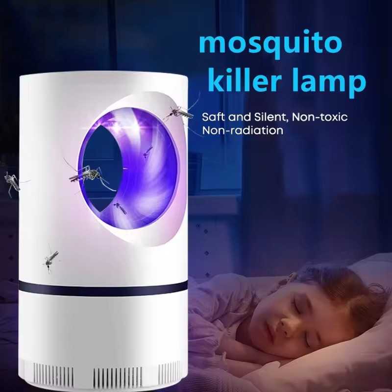 Jual Purple Vortex Lampu LED UV USB Pembasmi Nyamuk Bug Mosquito